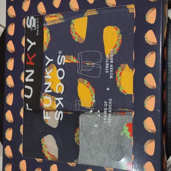 Underwear & Socks | Taco Sock And Boxers Gift Set | Poshmark